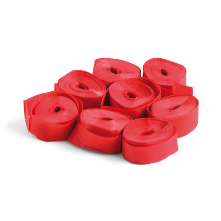 The Confetti Maker Streamer 5 m x 0,85 cm - Red - Paper Streamers (5 m ...