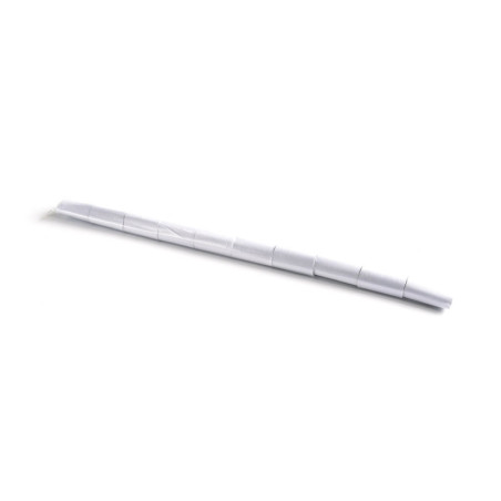 The Confetti Maker Streamer 10m x 5 cm - White - Paper Streamers (10 m ...